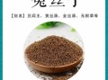 菟丝子怎么吃_菟丝子功效与作用禁忌