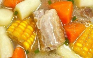 排骨炖山药玉米怎么做_山药玉米排骨汤的家常做法