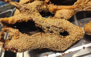 芝麻鸭怎么上芝麻_芝麻鸭上芝麻技巧