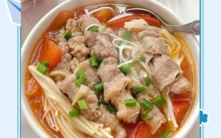 金针菇牛肉汤怎么做好喝_金针菇牛肉汤的做法窍门