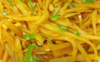 土豆丝怎么炒才脆_土豆丝图片拍摄技巧