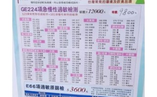 查过敏源多少钱一次_查过敏源价格影响因素