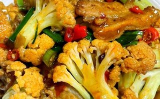 菜花怎么炒好吃_干锅菜花家常做法