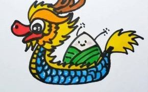 端午节龙舟简笔画怎么画_端午节龙舟简笔画步骤 端午节龙舟简笔画怎么画_端午节龙舟简笔画步骤