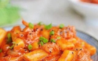 炒年糕条怎么做好吃_家常炒年糕条做法