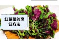 红苋菜怎么择菜_红苋菜择菜技巧