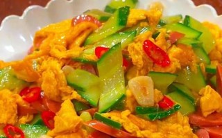 青瓜炒蛋怎么做才好吃_青瓜炒蛋窍门