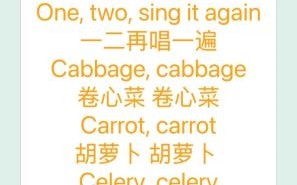蔬菜英语发音在线试听_怎么读