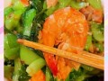 虾仁油菜怎么炒好吃_家常做法步骤