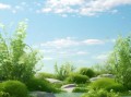 绿色背景图怎么搭配_绿色背景图适合什么场景