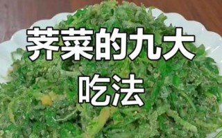 新鲜荠菜怎么吃_荠菜做法大全