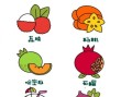 简笔画水果怎么画_十二种水果简笔画步骤