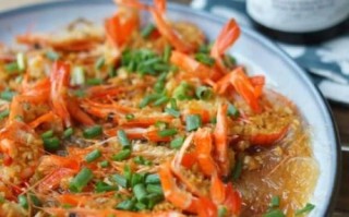 蒜蓉开背虾怎么做_蒜蓉开背虾的做法大全
