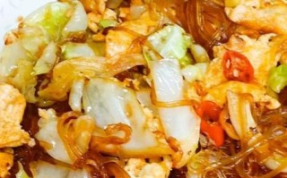 大白菜炒粉丝怎么做_大白菜炒粉丝家常做法