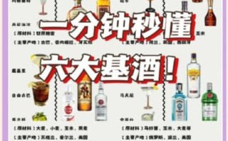 调酒师必学的20种基酒有哪些_新手如何快速记住