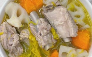 莲藕排骨汤怎么做_莲藕排骨汤炖多久