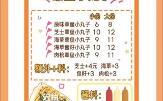 章鱼小丸子成本多少钱_摆摊利润怎么算