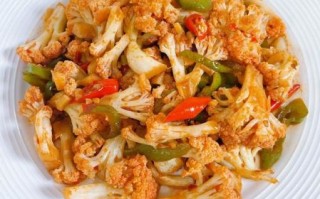 菜花怎么做好吃_干锅菜花家常做法