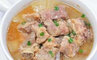 红烧排骨炖冬瓜怎么做_冬瓜炖排骨的家常做法