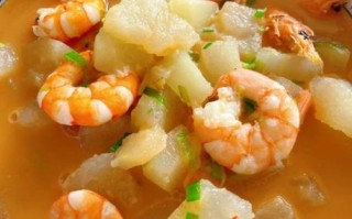 虾仁冬瓜汤怎么做好吃_虾仁冬瓜汤窍门