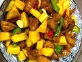菠萝荔枝肉怎么做_菠萝荔枝肉家常做法