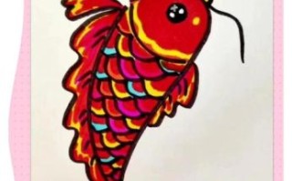 鱼简笔画怎么画_鱼简笔画涂色教程