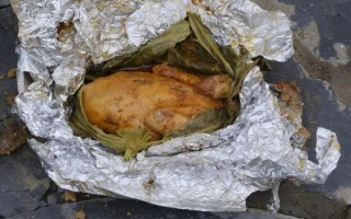 锡纸叫花鸡怎么做_锡纸叫花鸡要烤多久