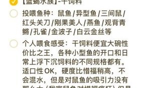 淡水鱼饲料配方表_如何科学配比