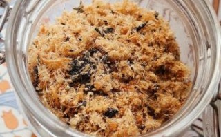 自制肉松的做法步骤图_肉松怎么炒才蓬松