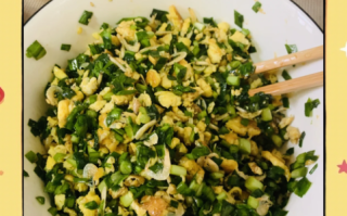 韭菜素三鲜饺子馅怎么做_韭菜鸡蛋虾皮比例