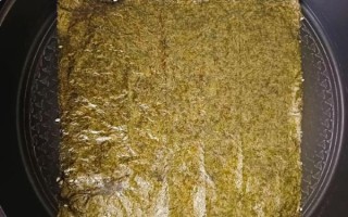 烤箱自制海苔片怎么做_海苔片烤箱温度时间