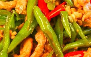 豆角炒肉怎么炒好吃_豆角炒肉的家常窍门
