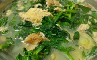 茼蒿鸡蛋汤怎么做好吃_茼蒿鸡蛋汤的做法窍门