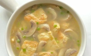 素蘑菇汤怎么做_素蘑菇汤的家常做法