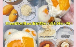 家庭自制芒果冰淇淋怎么做_芒果冰淇淋做法无冰渣