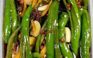 鲜青辣椒怎么腌制又脆又辣_家常腌青辣椒做法