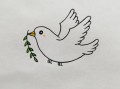 鸽子图片大全大图简笔画_怎么画鸽子简笔画
