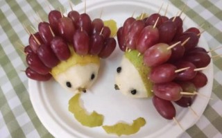 幼儿水果拼盘怎么做_简单创意水果拼盘教程