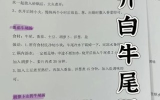 牛尾汤的功效与作用_牛尾汤的做法大全窍门