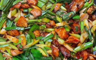 蒜苗炒肉的营养价值_家常做法怎么做