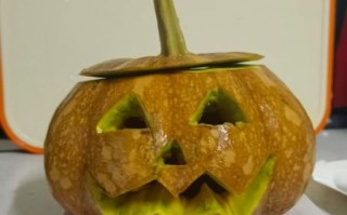 小南瓜灯怎么制作_南瓜灯雕刻教程