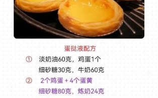 蛋挞液怎么做才嫩滑_蛋挞液配方比例是多少
