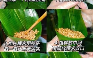 三角粽子怎么包_三角粽子包法视频教程
