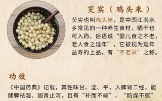 芡实不能和什么一起吃_芡实相克食物有哪些