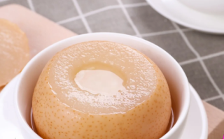 冰糖雪梨炖川贝的做法_川贝炖雪梨止咳效果好吗