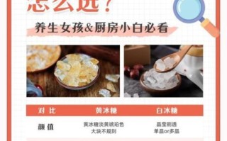 黄的冰糖好还是白色的好_区别与选购指南
