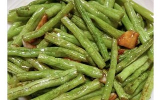 清炒豆角怎么炒好吃又简单_清炒豆角的家常做法步骤