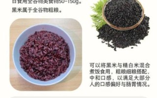 黑米减肥能吃吗_黑米减肥的正确吃法