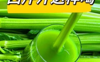 芹菜汁怎么做好喝_芹菜汁怎么搭配好喝