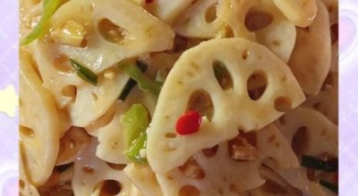 凉拌糖醋藕片怎么做_糖醋藕片用焯水吗